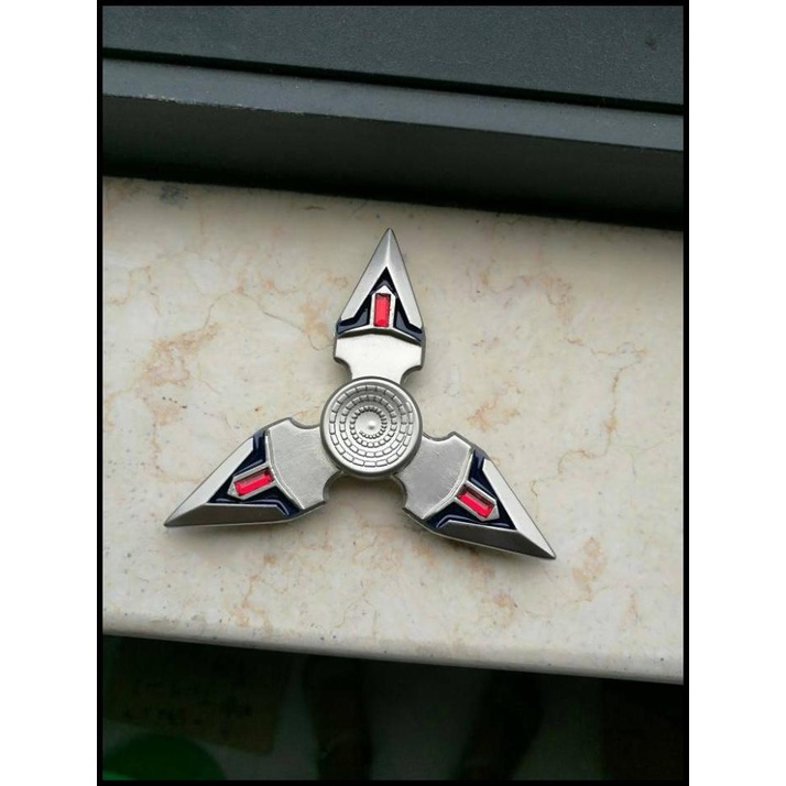 Jual Fidget spinner hand spinner Ninja shuriken alumunium premium ...