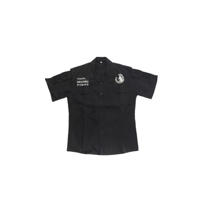 Jual PROMO Kemeja Tactical PDH Intelkam Hitam - Kresna+think | Shopee ...