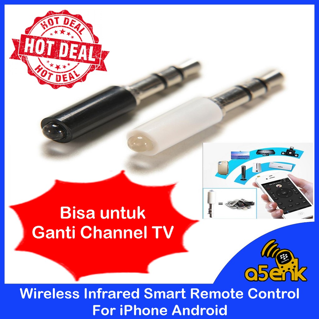 Jual Wireless Infrared Smart Remote ControL untuk iPhone Android Bisa ...