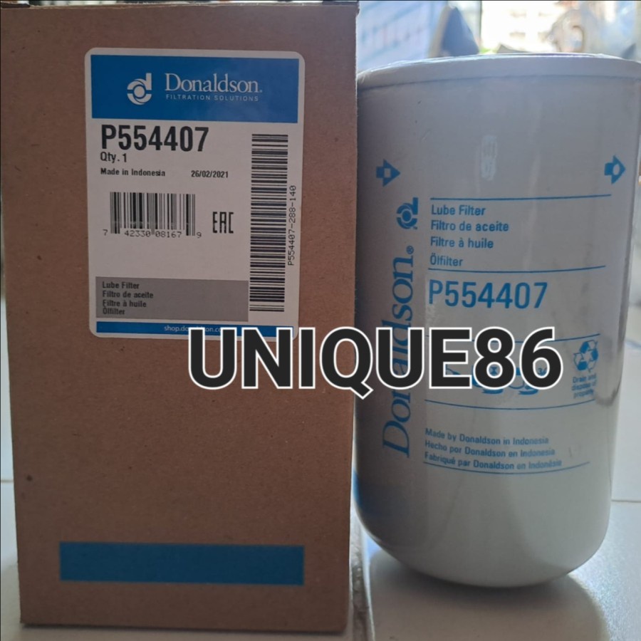 Jual OIL FILTER P554407 DONALDSON FILTER OLI P554407 DONALDSON | Shopee ...