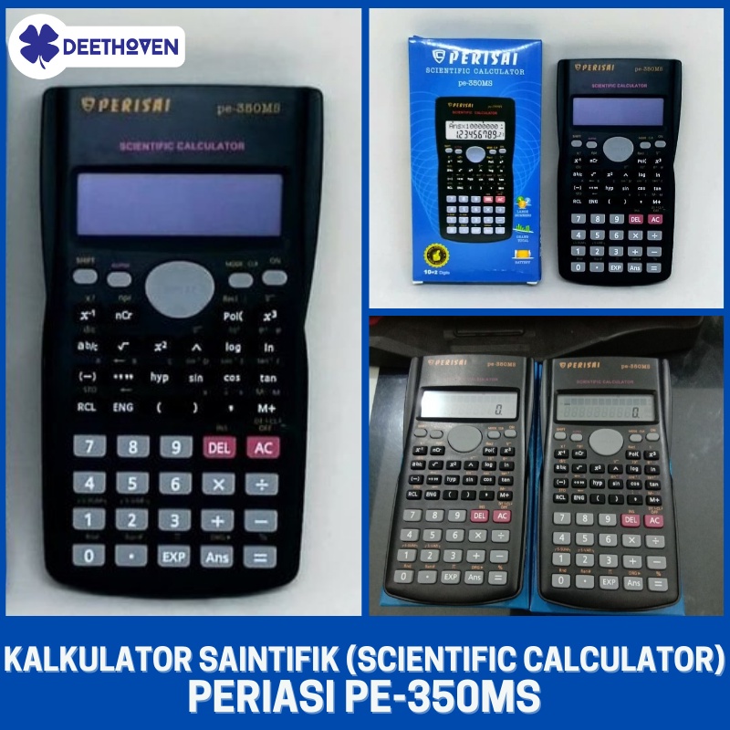 Jual KALKULATOR SAINTIFIK (SCIENTIFIC CALCULATOR) PERISAI PE-350MS ...