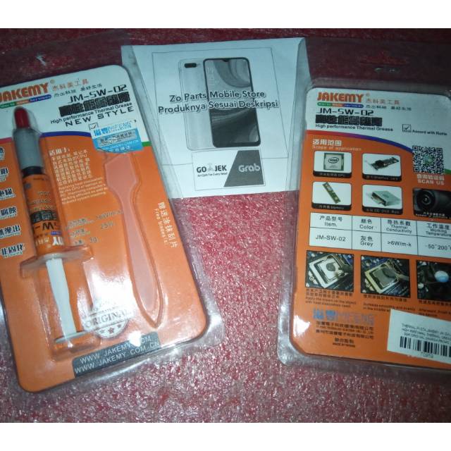 Jual Thermal Paste Untuk Pendingin Komponen Elektronika Chip Processor ...
