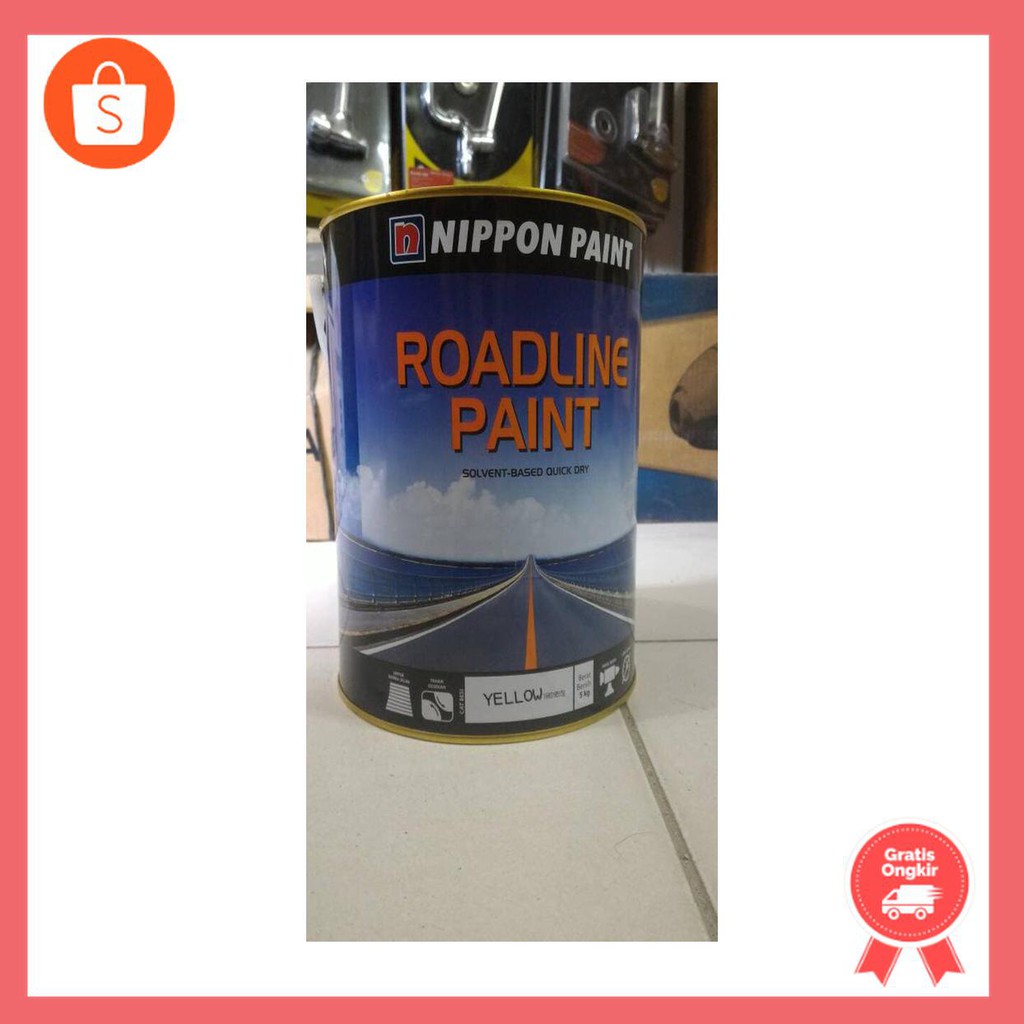 Jual Cat Roadline Nippon Paint (5 Kg) | Shopee Indonesia