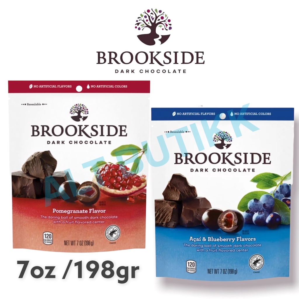 Jual BROOKSIDE DARK CHOCOLATE 198 GRAM | ACAI BLUEBERRY | POMEGRANATE ...