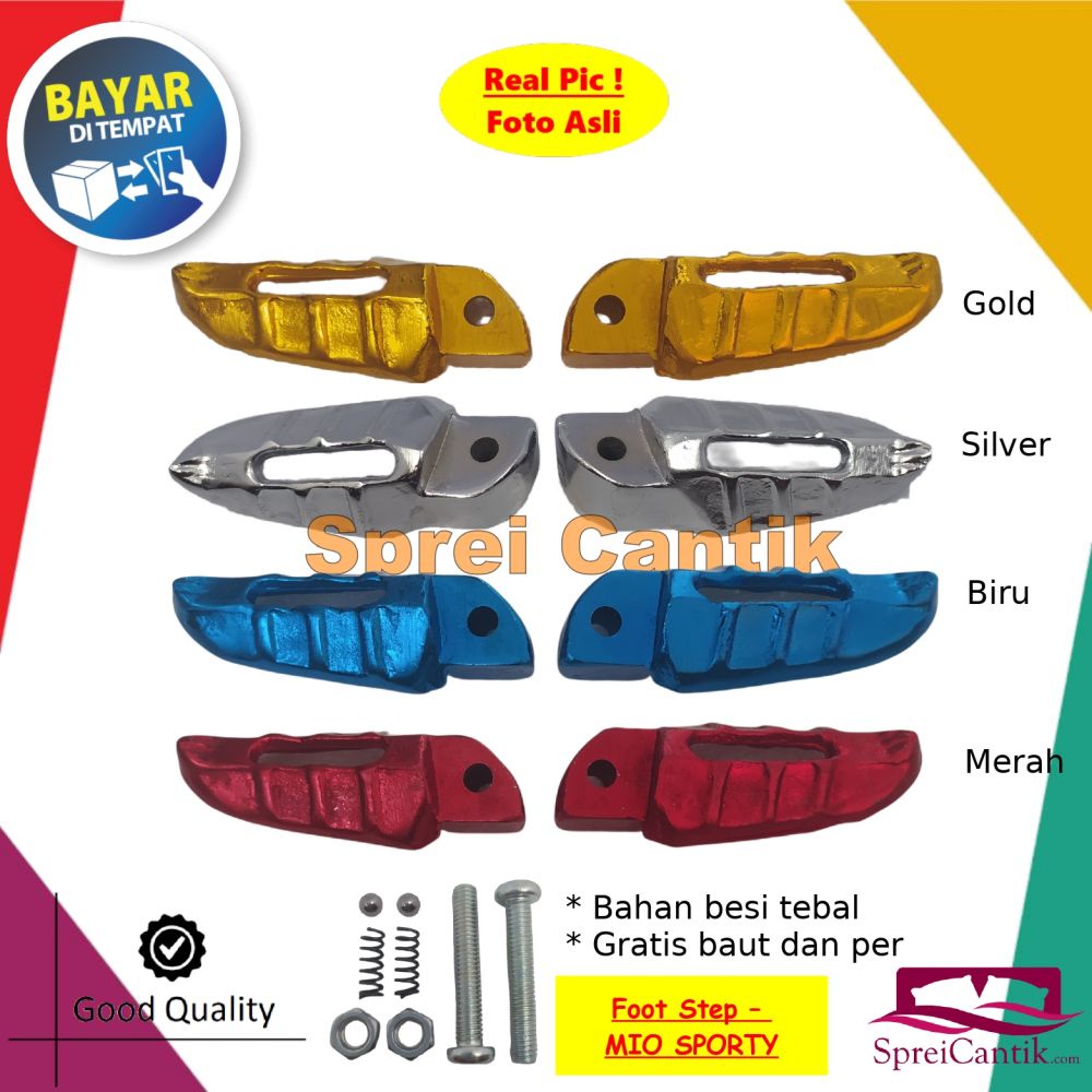 Jual Footstep Belakang Mio Sporty / Smile - Foot Step Injakan Injekan ...