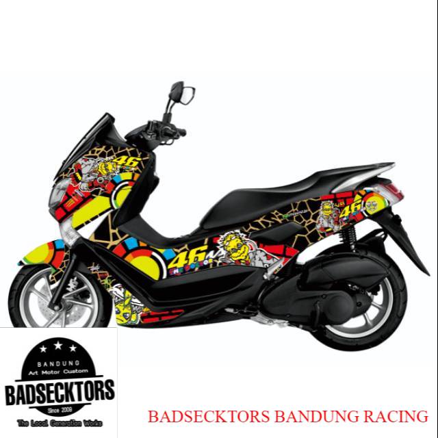 Jual Sticker decal full body Yamaha nmax vr 46 motip pilihan keren ...