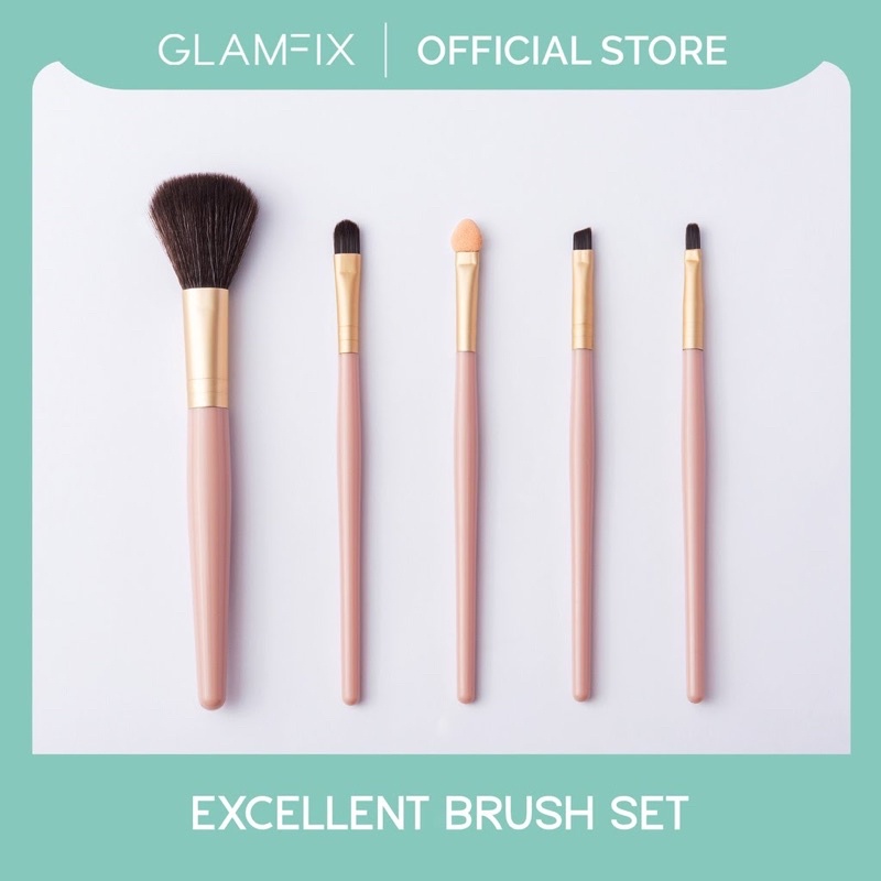 Jual GLAMFIX EXCELLENT BRUSH SET / GLAM FIX | Shopee Indonesia