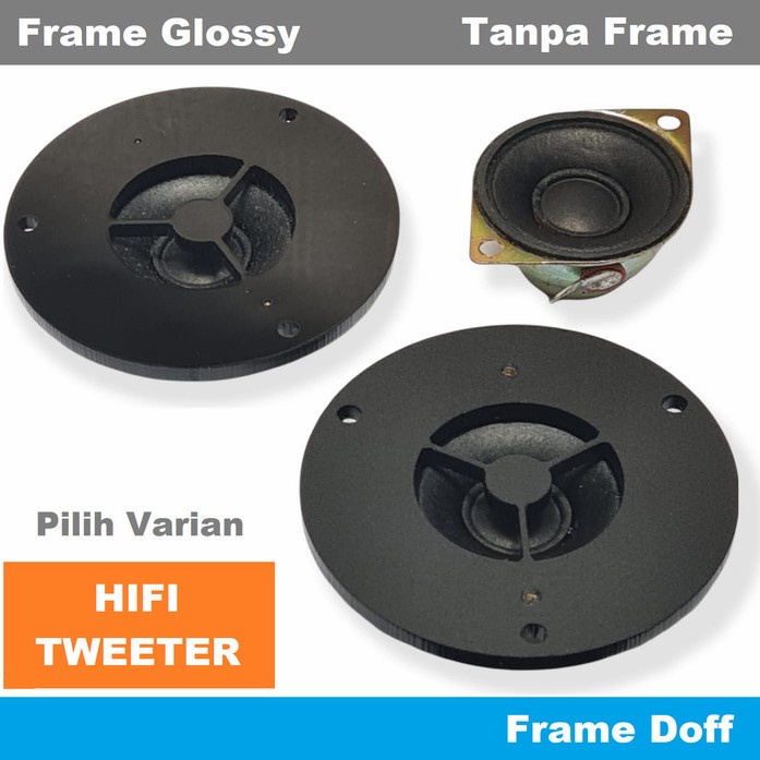 Jual Speaker Tweeter HiFi Fever High Quality Sound Clear Suara Treble ...