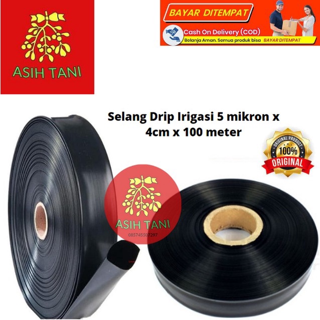 Jual Selang Drip 5 Micron x 100 Meter Irigasi | Shopee Indonesia