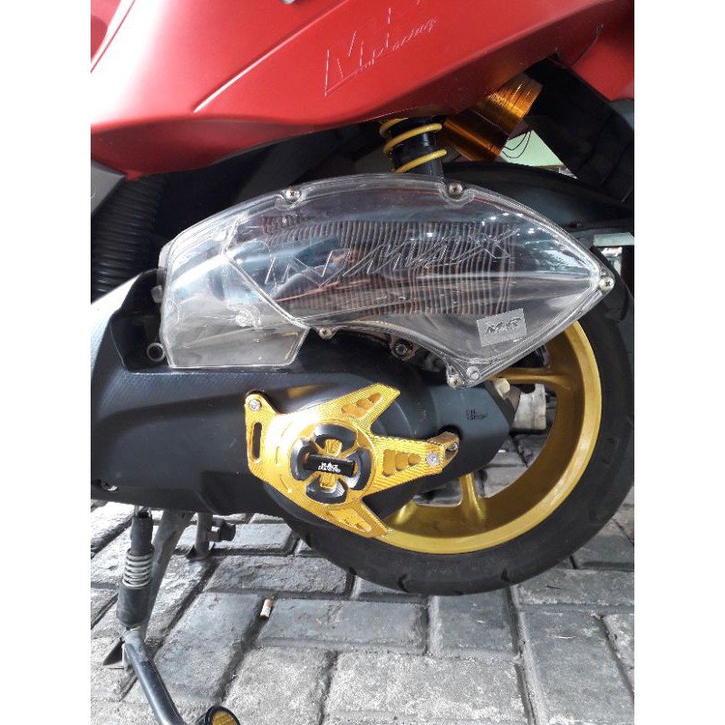 Jual TUTUP CVT NMAX TRANSPARANT AIR FILTER COVER NMAX NMAX TRANSPARAN ...