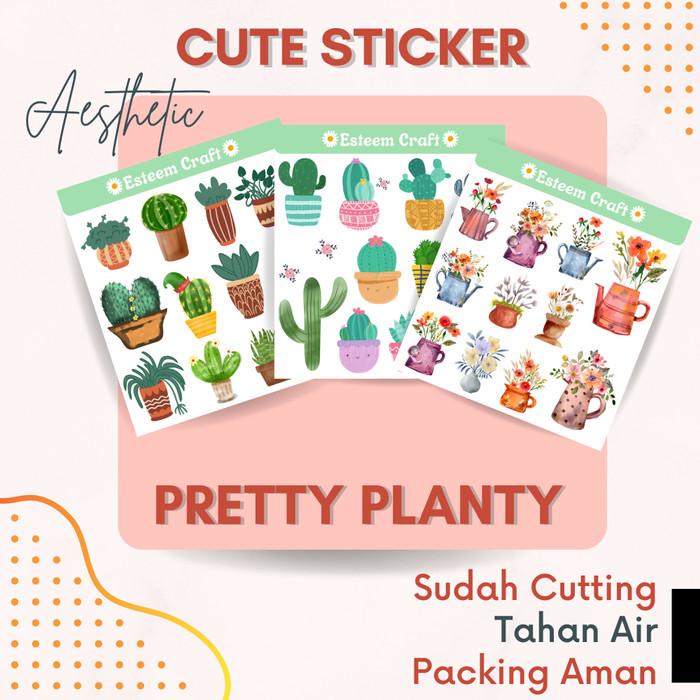 Jual Sticker Plant Tanaman 9X10 Aesthetic Stiker Tumblr Sticker Deco ...