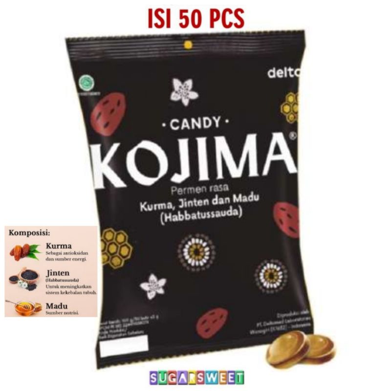 Jual Kojima Permen Korma, Jinten & Madu 100 gr - 50 pcs | Shopee Indonesia