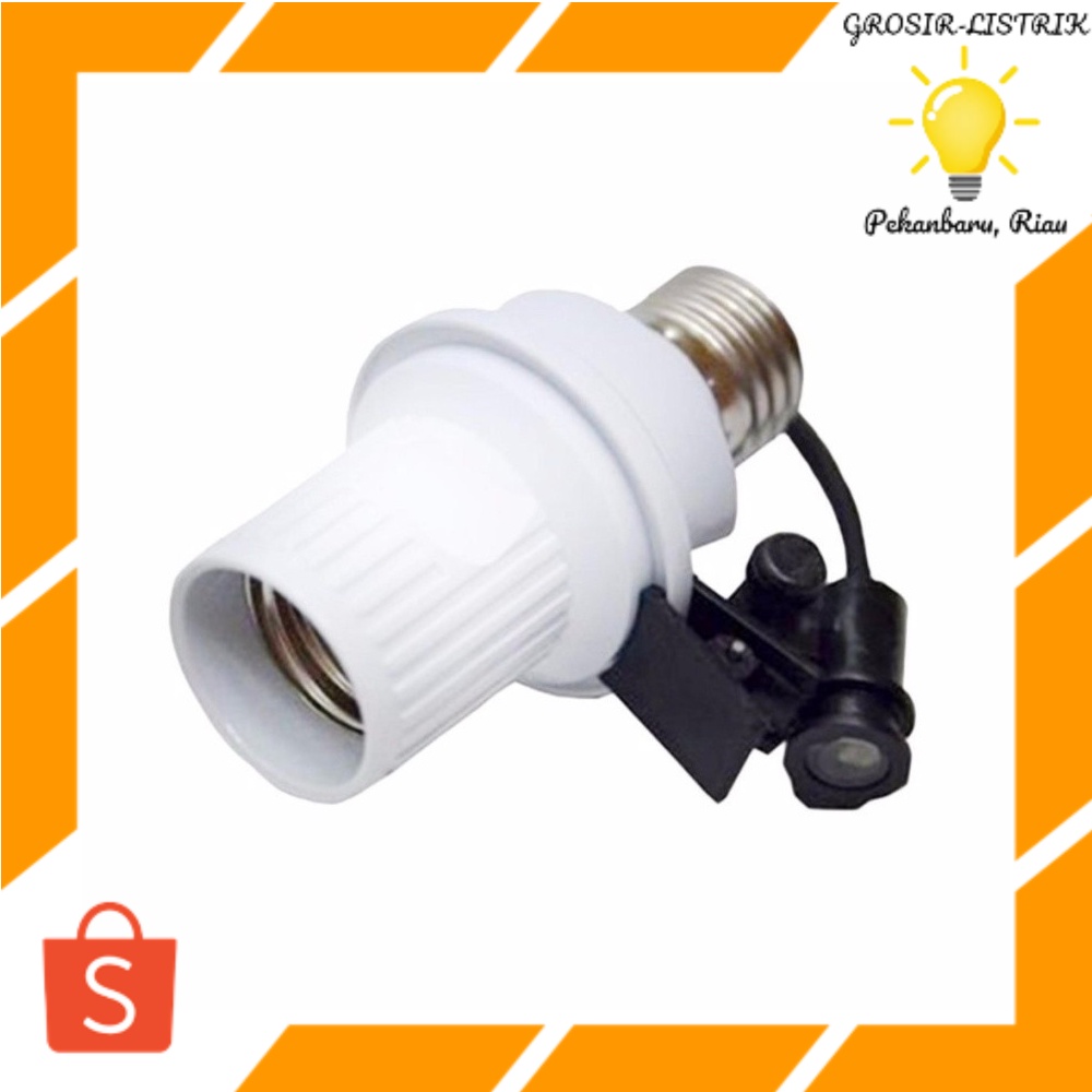 Jual Fitting Lampu Sensor Cahaya Otomatis E27 Kualitas Bagus Asli ...