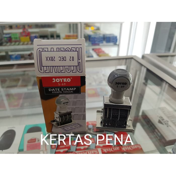 Jual STEMPEL TANGGAL CAP RECEIVED / DATE STAMP / JOYKO S-69 | Shopee ...