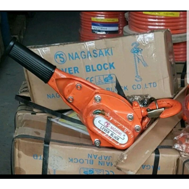 Jual LEVER BLOCK KAPASITAS 3 TON X 1,5 Meter NAGASAKI JAPAN | Shopee Indonesia