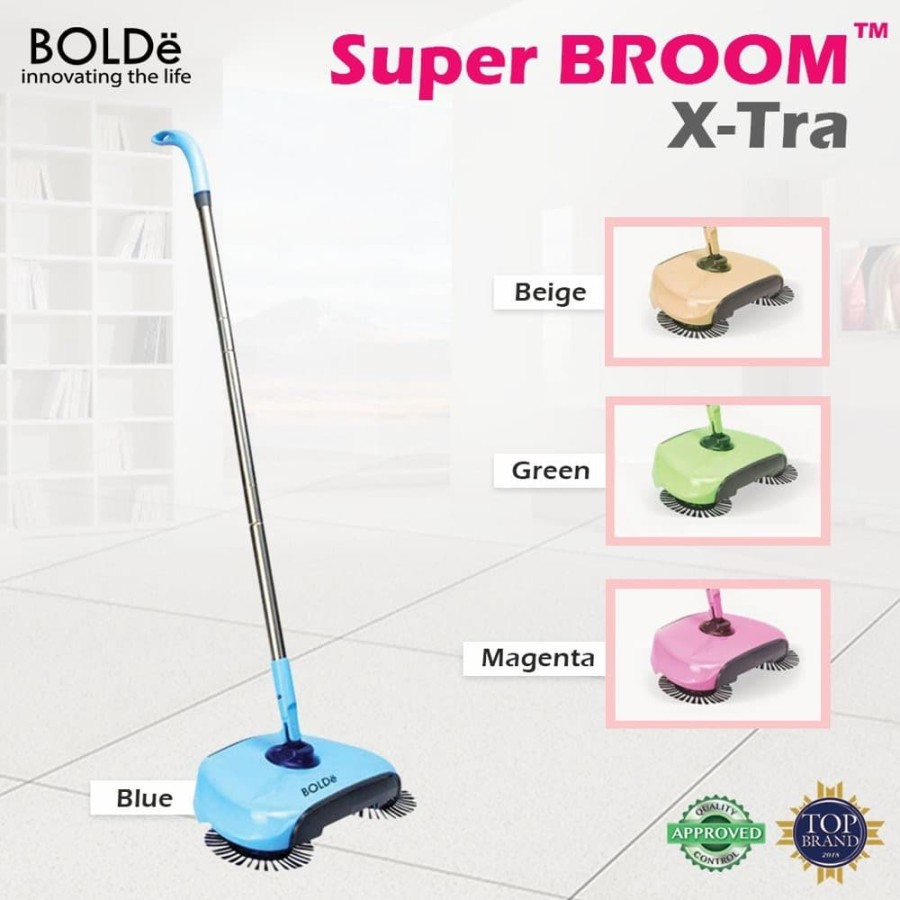 Jual BOLDe Super BROOM X-TRA - Sapu dan Pengki Otomatis - BOLDe Sapu ...