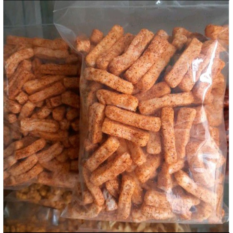Jual krupuk seblak stick pedas berat 500g | Shopee Indonesia