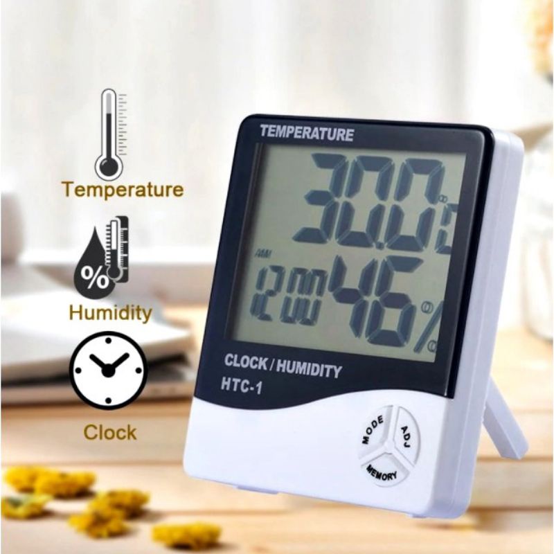 Jual beurer wellbeing HM 16 / HTC 1 thermo hygrometer digital ruangan ...