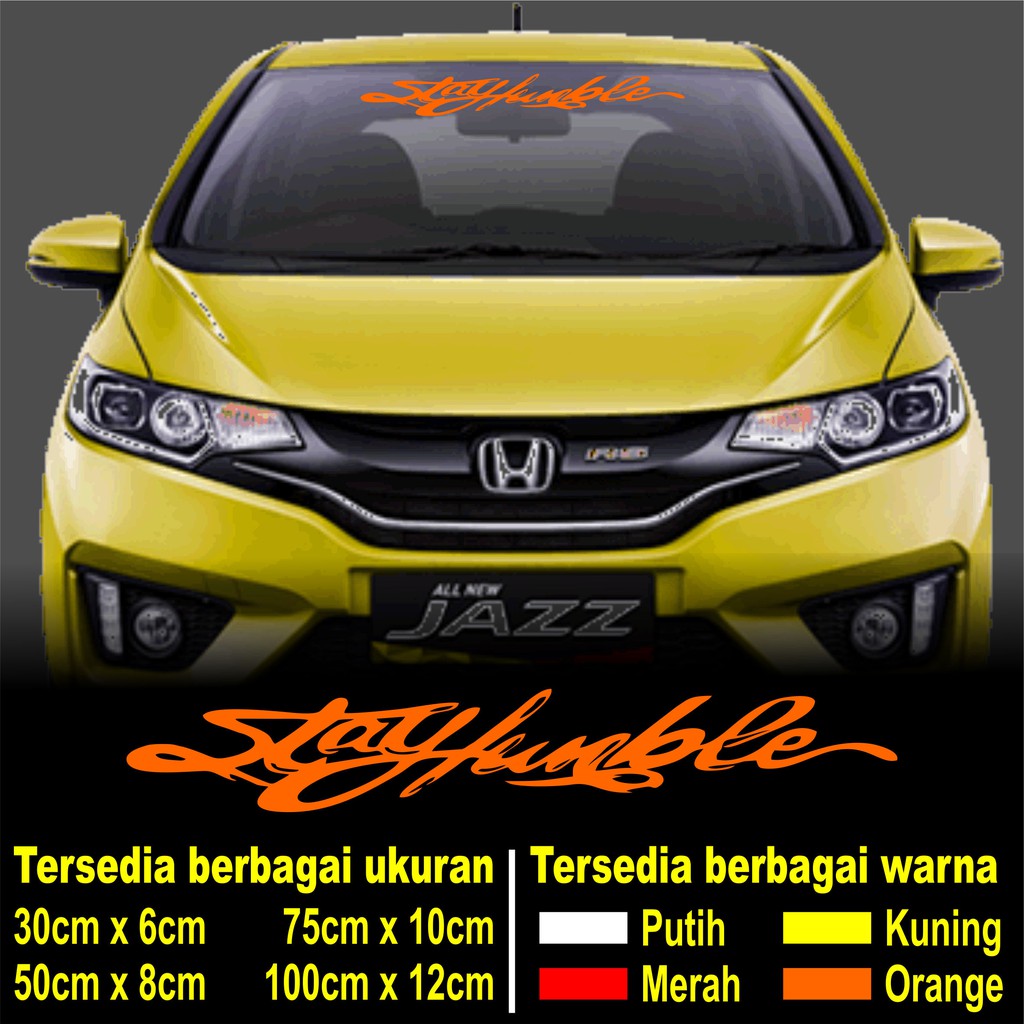 Jual Sticker STAY HUMBLE Sticker Mobil JDM | Shopee Indonesia