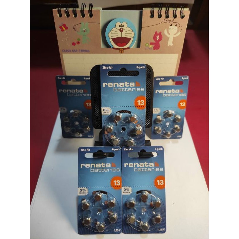 Jual RENATA ZA 13 ZA13 BATERAI BATERE BATRAI ALAT BANTU DENGAR HEARING AID ORIGINAL AG5 / LR48 ...