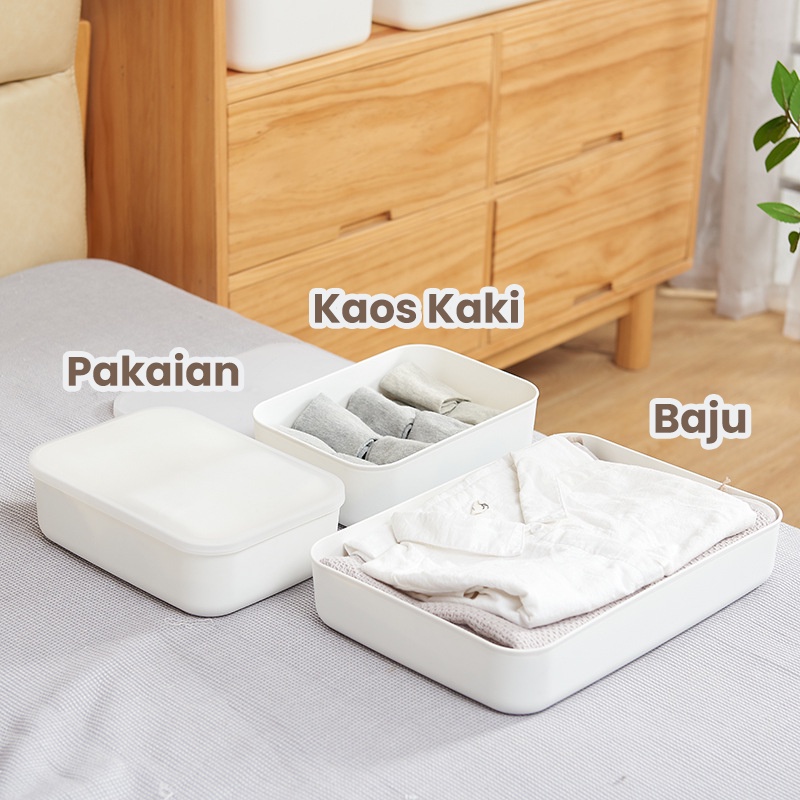 Jual Starlight Kotak Penyimpanan Storage Box Kotak Aksesoris Baju Bin ...