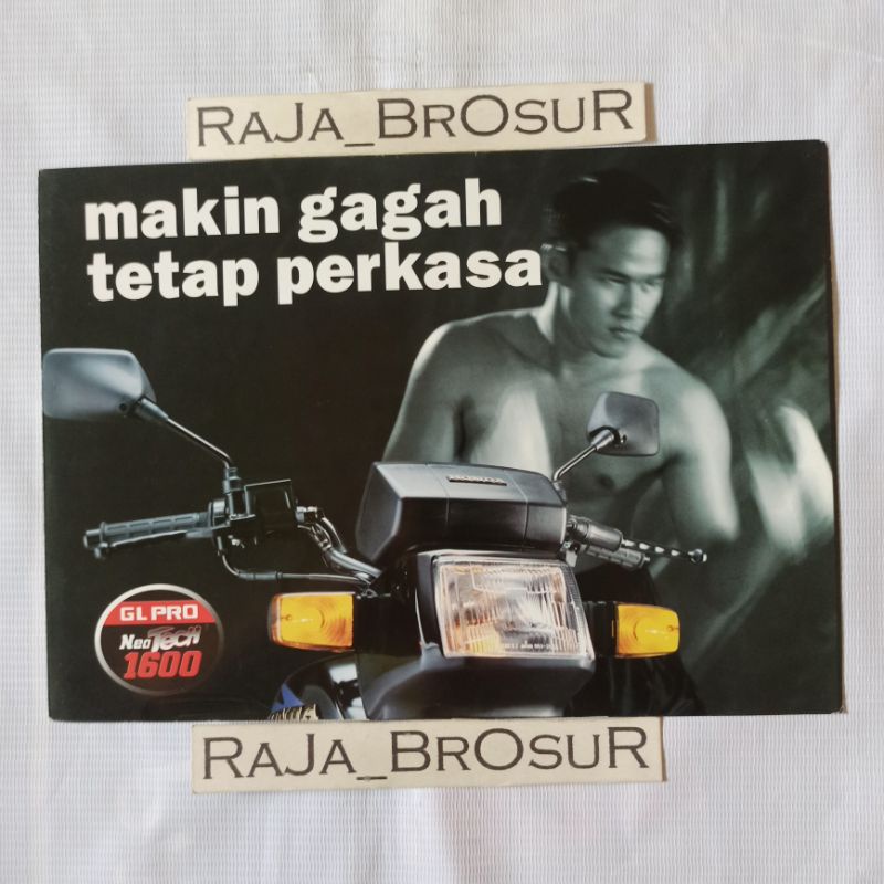Jual Poster brosur katalog leaflet jadul lawas Honda GL PRO Neotech ...