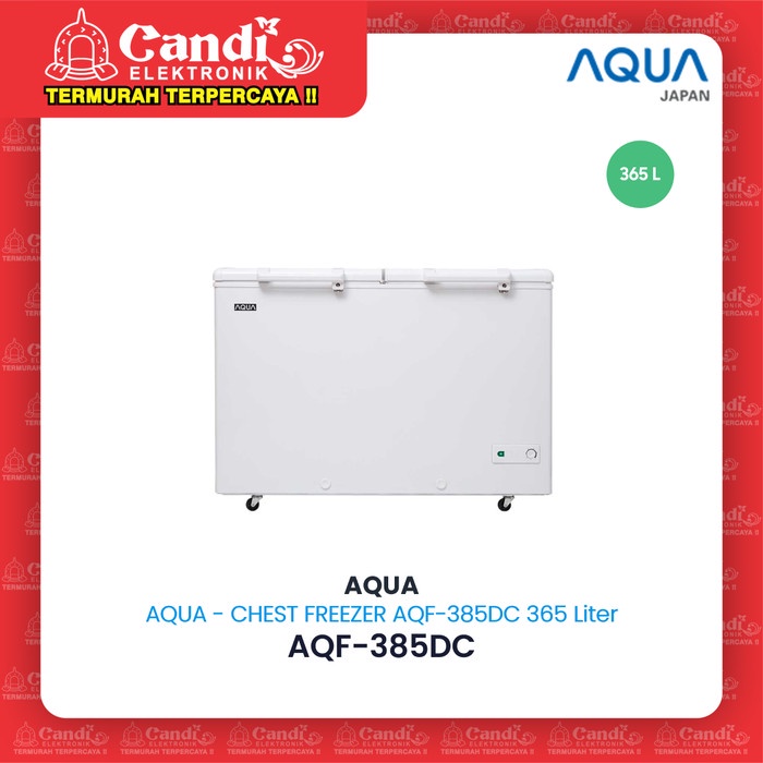 Jual AQUA BOX FREEZER AQF-385DC 365 Liter 200 Watt Dual Temperature ...