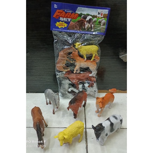 Jual MAINAN HEWAN KARET TERNAK HEWAN PEMAKAN RUMPUT SAPI DLL | Shopee ...