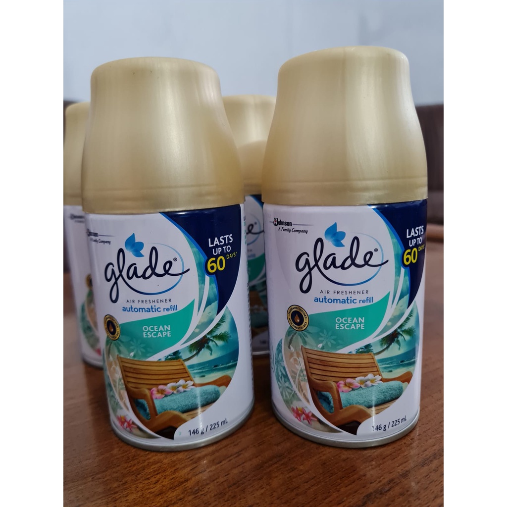 Jual Glade Matic Spray Refill Air Freshener 225 ml / 146 gr | Shopee Indonesia