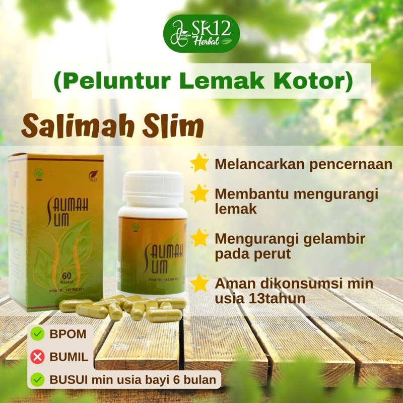 Jual salimah slim SR12 (Obat Diet) | Shopee Indonesia
