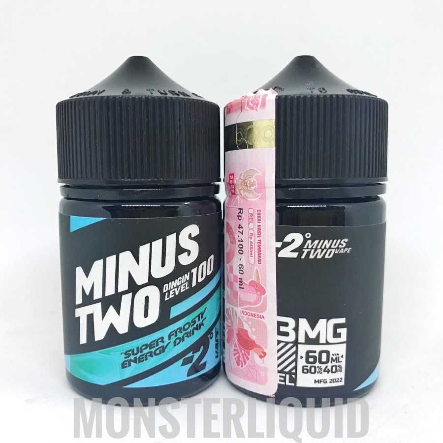 Jual MINUS TWO V1 SUPER FROSTY ENERGY DRINK BY VAPE PACKERS 3MG 60ML ...