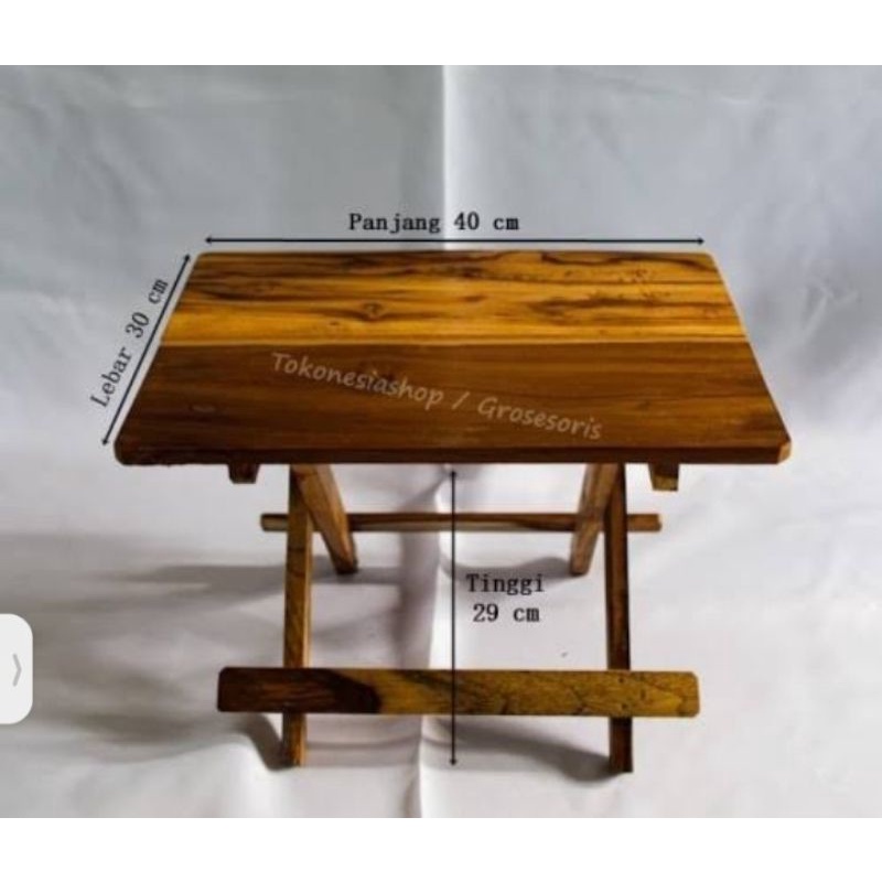Jual MEJA LIPAT DARI KAYU | Shopee Indonesia