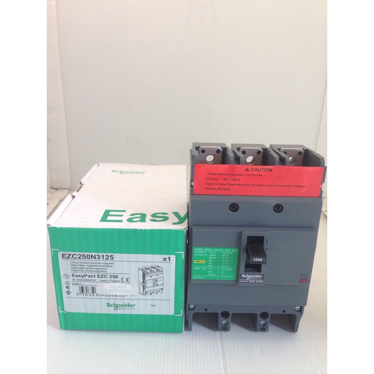 Jual MCCB 3P EZC250N 125A / 25KA Merk Schneider | Shopee Indonesia