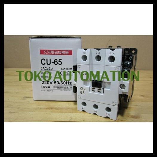 Jual Cu-65 Cu 65 Cu65 Coil 220V 85A 15Hp Motor Magnetic Contactor Py15 ...
