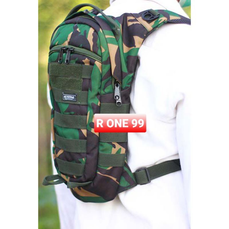 Jual Tas Hydropack Sepeda Tactical Army Polisi Militer Ransel Tentara Gowes Loreng TNI | Shopee ...