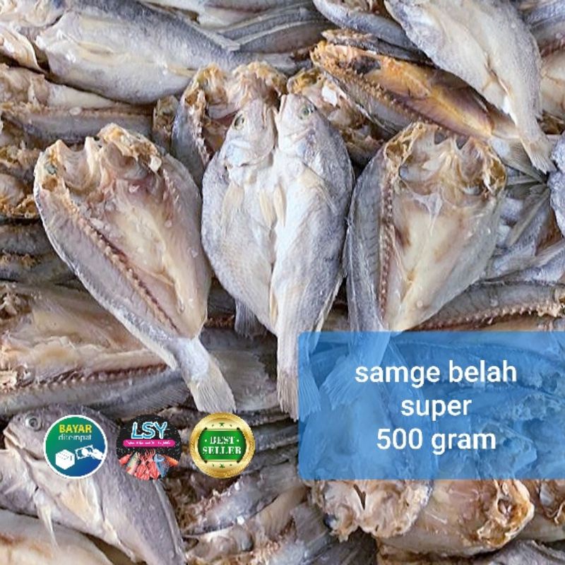 Jual ikan asin samge belah 500gram | Shopee Indonesia