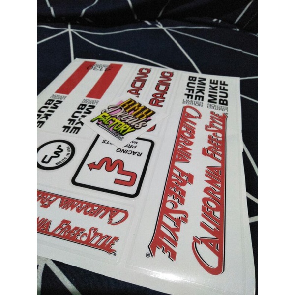 Jual sticker bmx cw california freestyle repro | Shopee Indonesia