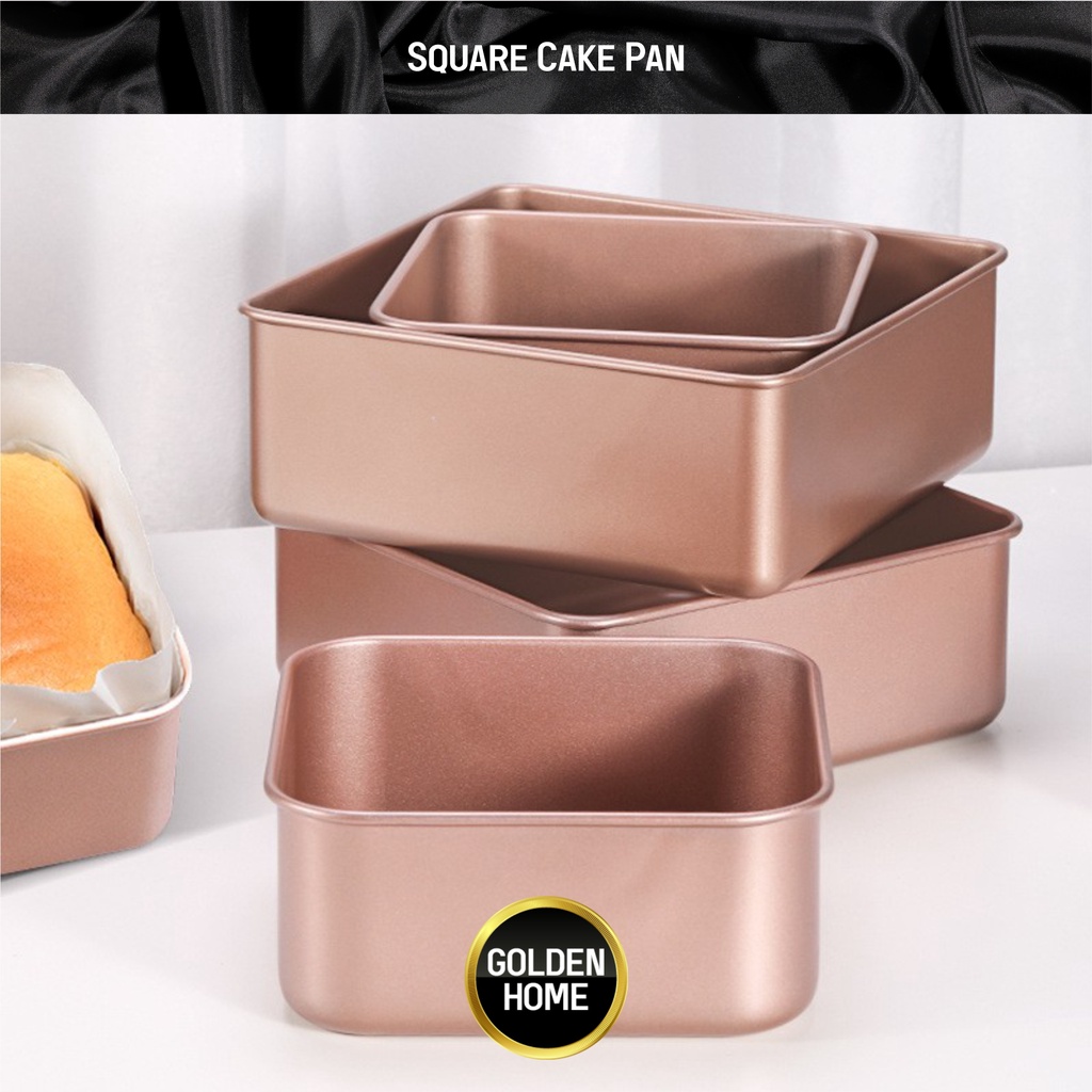 Jual Loyang Cetakan Kue Bolu Cake Tart Kotak Persegi Square Pan Press ...