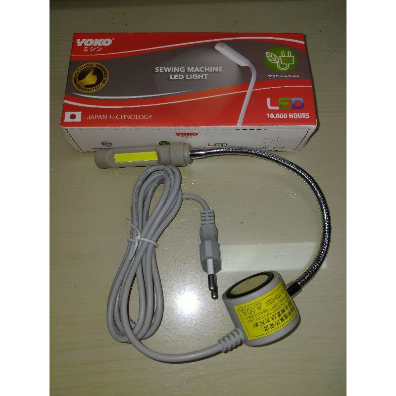 Jual Lampu Magnet Yoko C08 / Lampu LED Plasma untuk Mesin Jahit | Shopee Indonesia