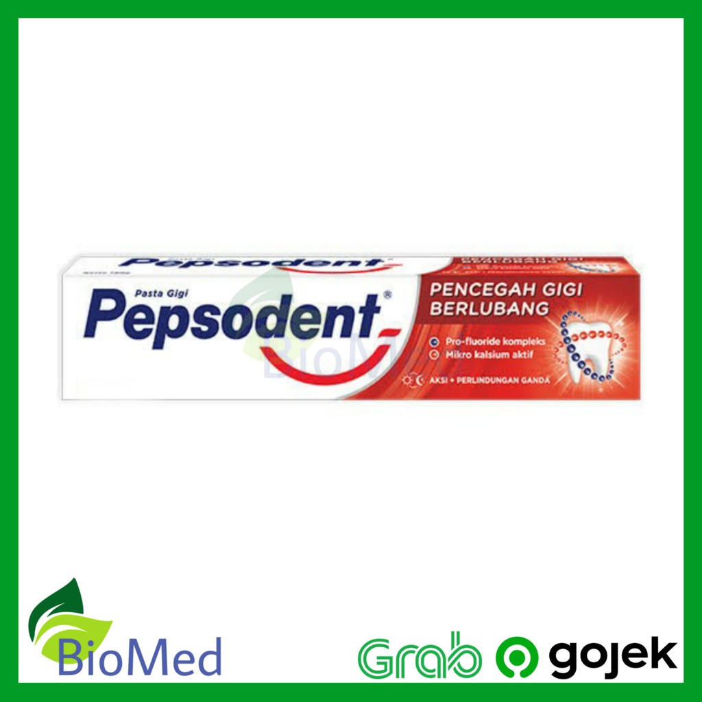 Jual PEPSODENT 25 gram Merah Putih - Pasta Gigi Odol Pencegah Lubang ...