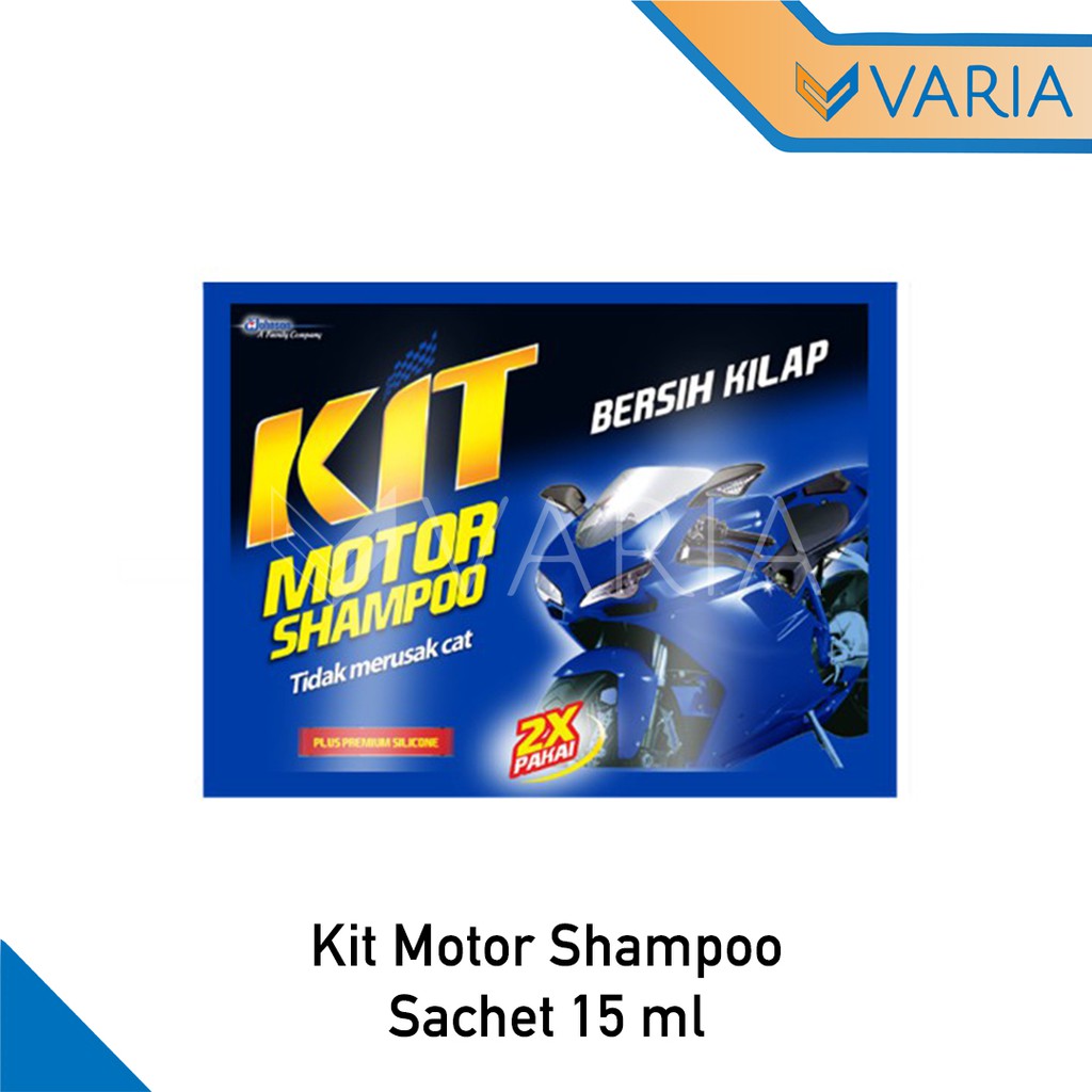 Jual Kit Motor Shampoo Sachet 15 ml x 6 Plastik Pack | Shopee Indonesia