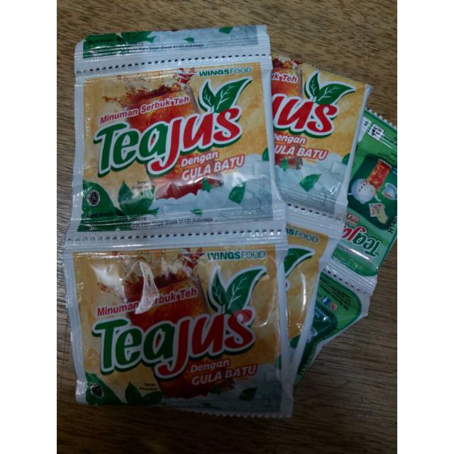 Jual Teajus Minuman Serbuk Tea [RENCENG] | Shopee Indonesia