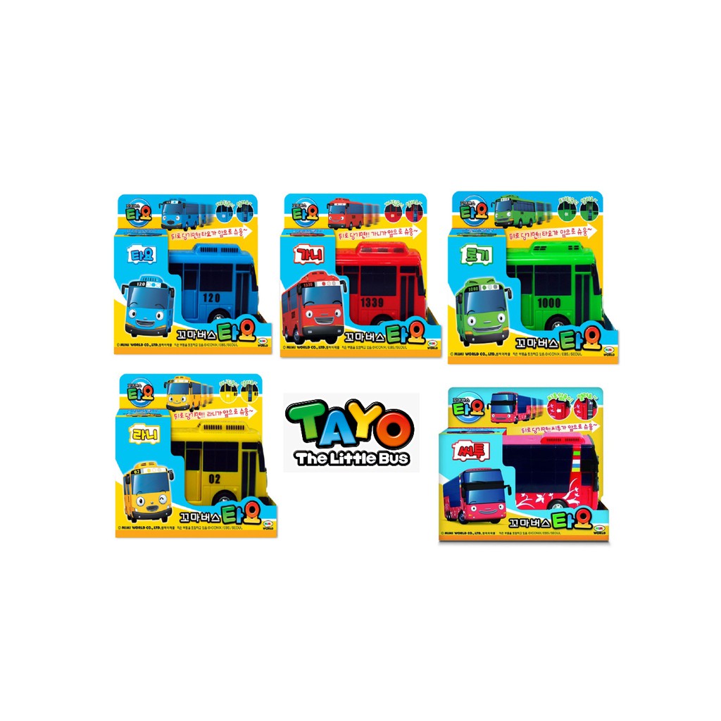 Jual HOT PROMO!!Paket Tayo The Little Bus 217001,02,03,04,012 Pullback ...