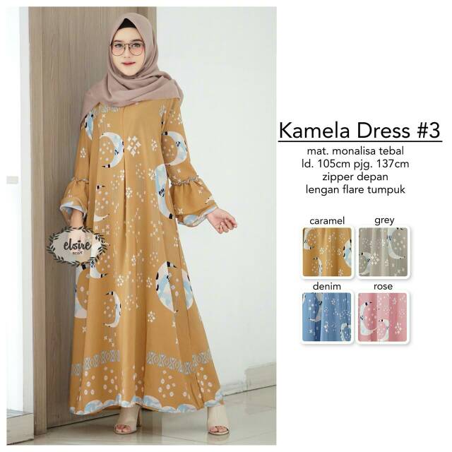 Jual Kamela Dress #3 | Shopee Indonesia