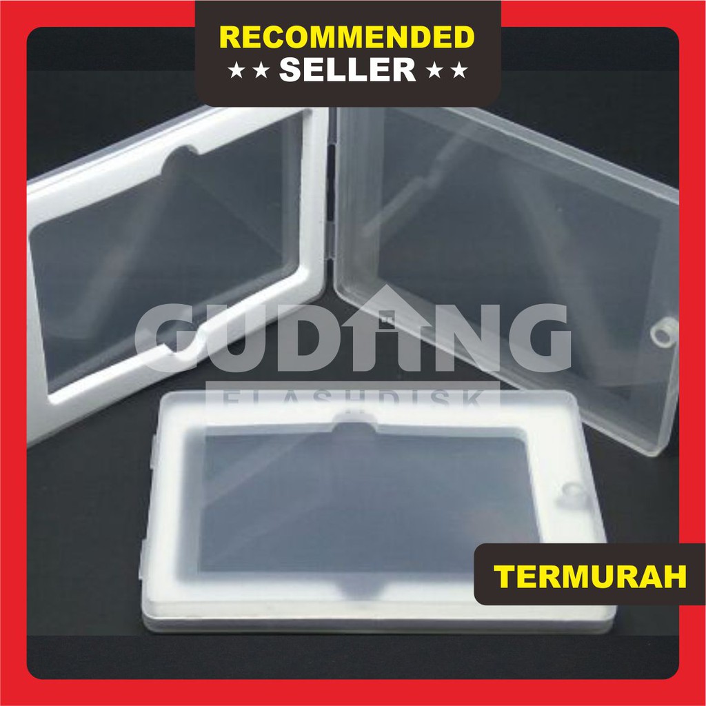 Jual Box Packaging Plastik Polos Flashdisk Kartu (HARUS ORDER DENGAN ...