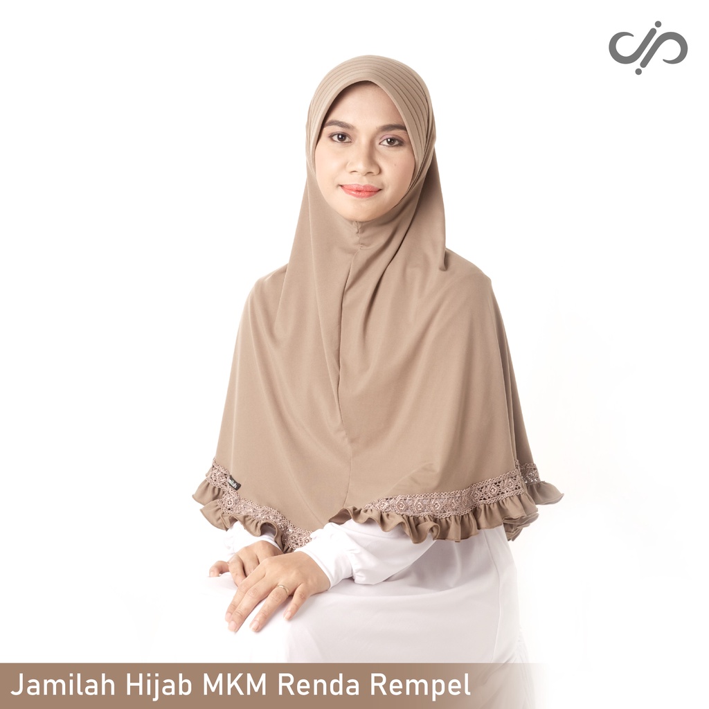 Jual Jamilah Hijabku: Jilbab Syar'i Model MKM Renda Rempel Bahan Jersey ...