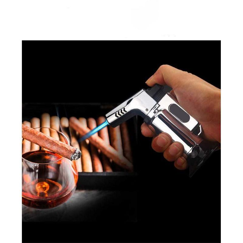 Jual Firetric Korek Api Mini Gas Butane Turbo Torch Jet 3 Windproof PE ...