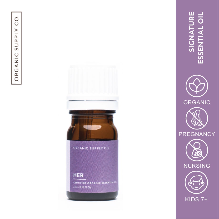 Jual Organic Supply Co - Her Essential Oil - 5ml | Shopee Indonesia
