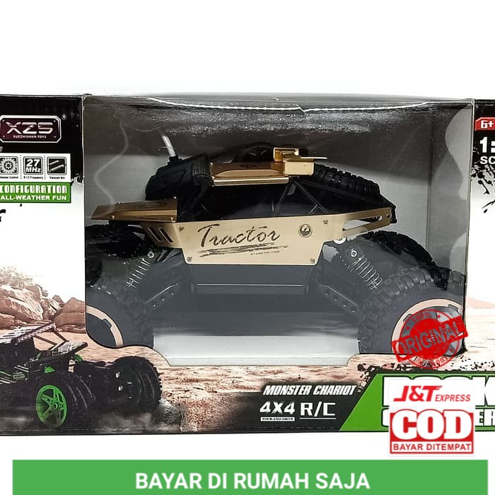 Jual Mobil remot jeep RC Rock Crawler Monster Chariot 4x4 Mobil Remote ...