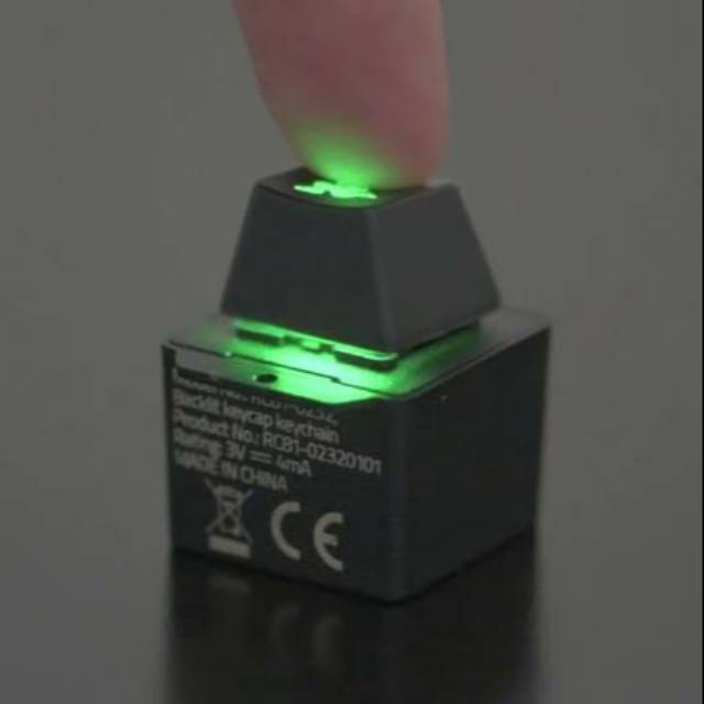 Jual Razer Light Up Chroma Keycap Keychain Accessory / Gantungan kunci ...
